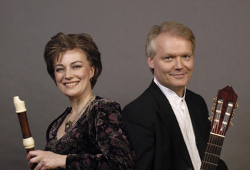 Michala Petri and Lars Hannibal