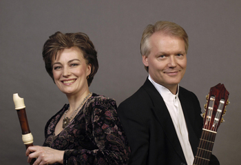 Michala Petri and Lars Hannibal